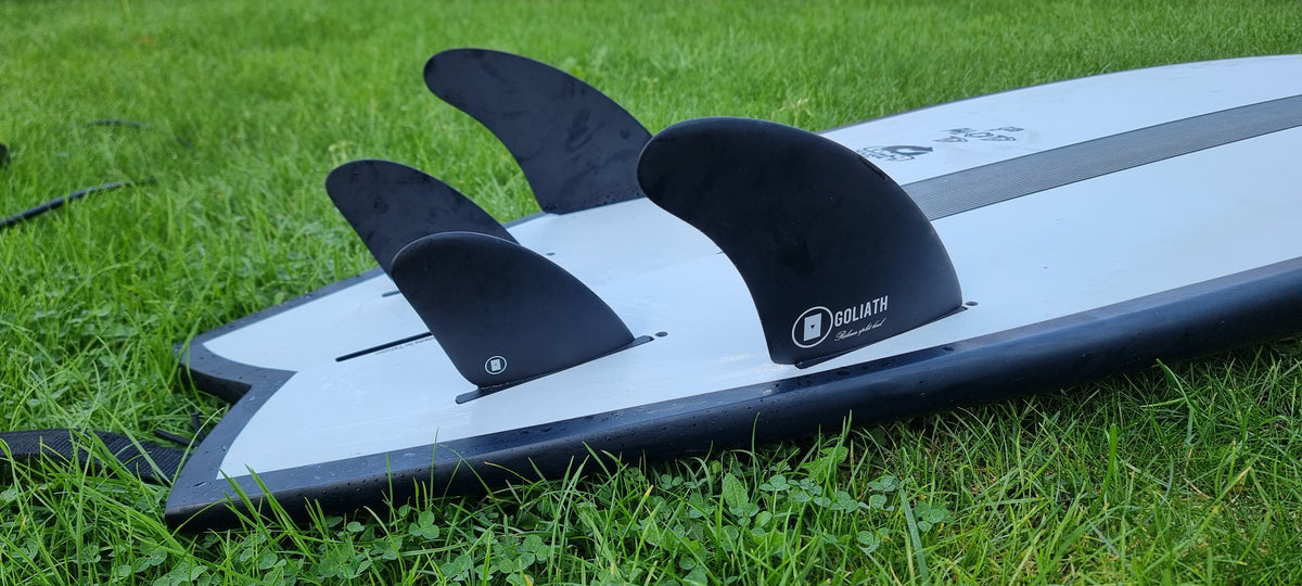 Goliath XL Split Keel Quad Futures – Big Guy Boards